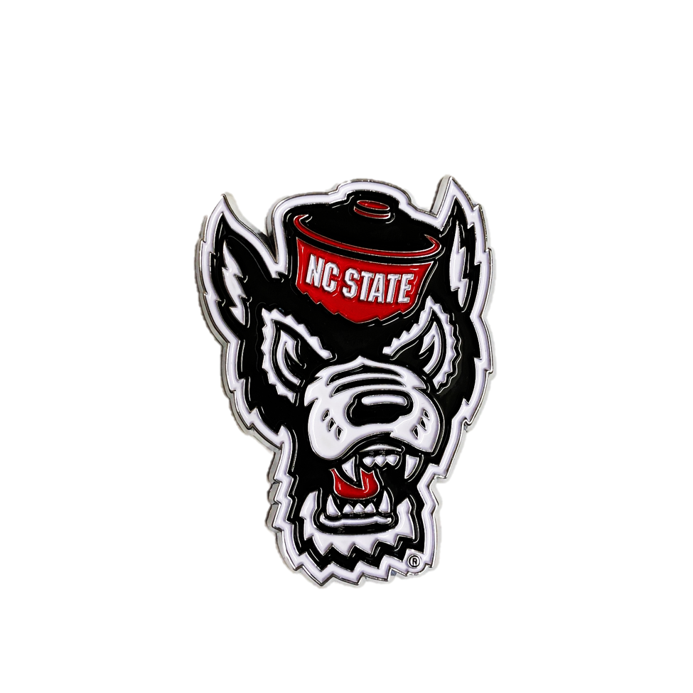 wolf head car emblem