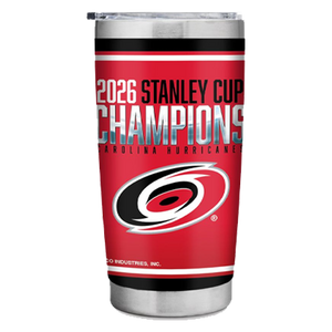 Carolina Hurricanes 2026 Stanley Cup Champions 20 ounce Stainless Steel ...